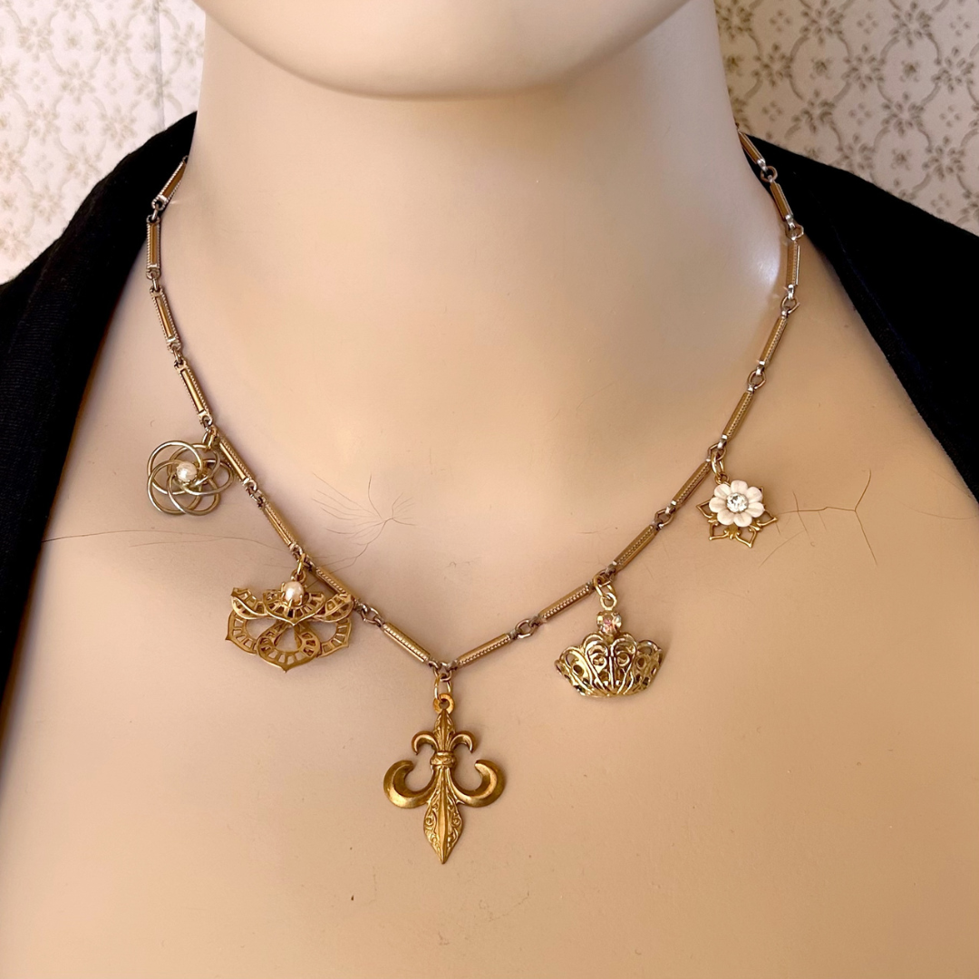 Charmed - reimagined vintage necklace – My Vintage Obsession